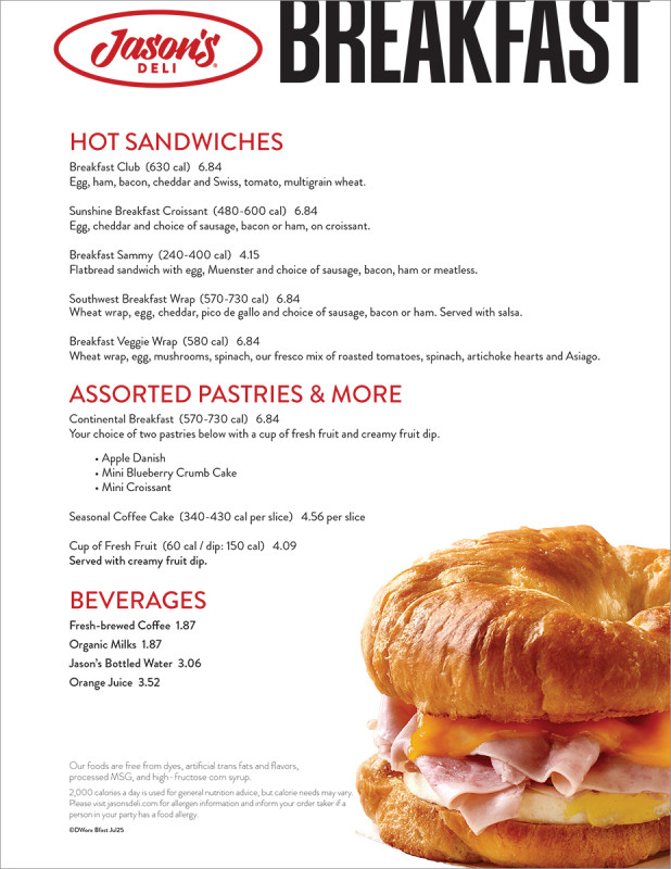 Breakfast Menu DWorx - Alphabet Soup, Inc